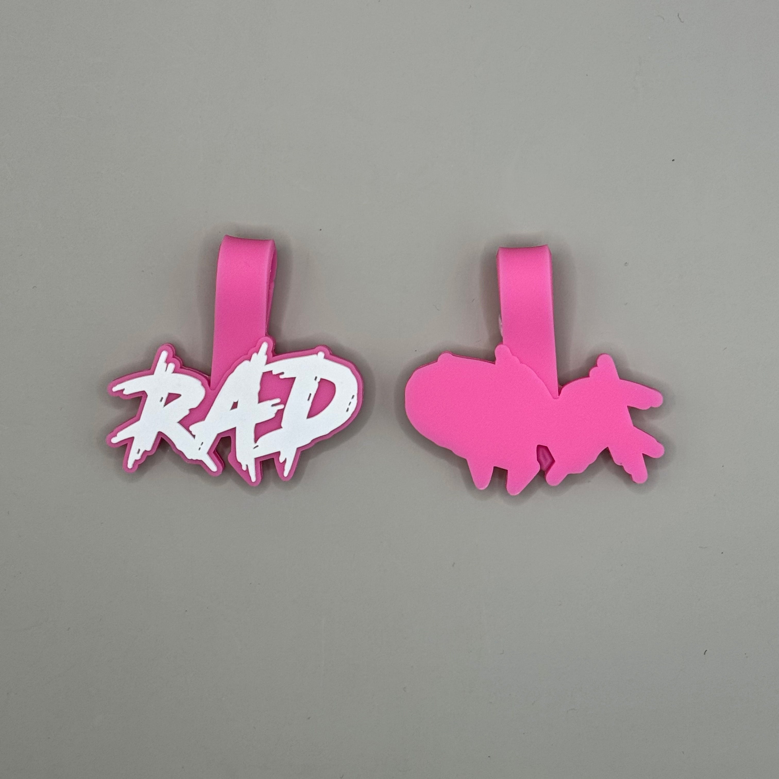 RAD - RAD Logo Rope Necklace Charm – Woke Up RAD